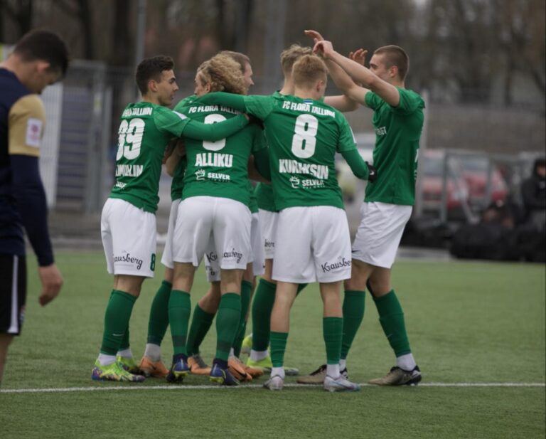 FC Flora alistas põnevusmängus JK Narva Transi 4:3 – FC Flora - FC Flora
